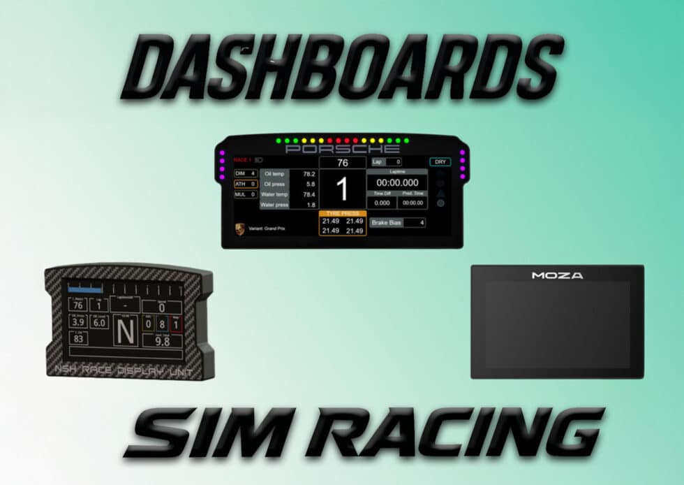 Los 3 mejores dashboards para Sim Racing (2025) - Sim Racing Nerd