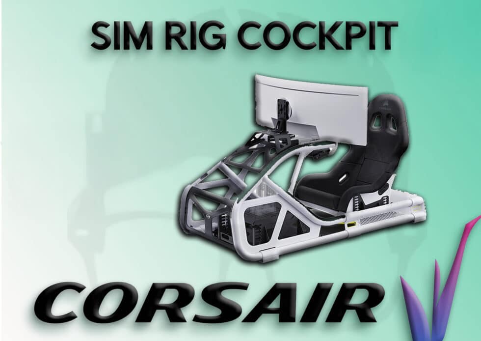 Corsair lanza su cabina Sim Racing (2025) - Sim Racing Nerd