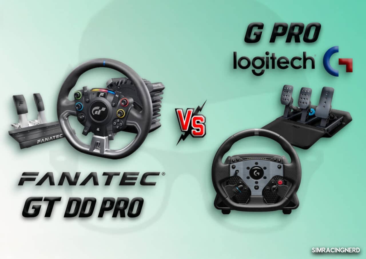 Logitech G Pro VS Fanatec GT DD Pro: ¿Qué paquete elegir? (2025) - Sim Racing Nerd