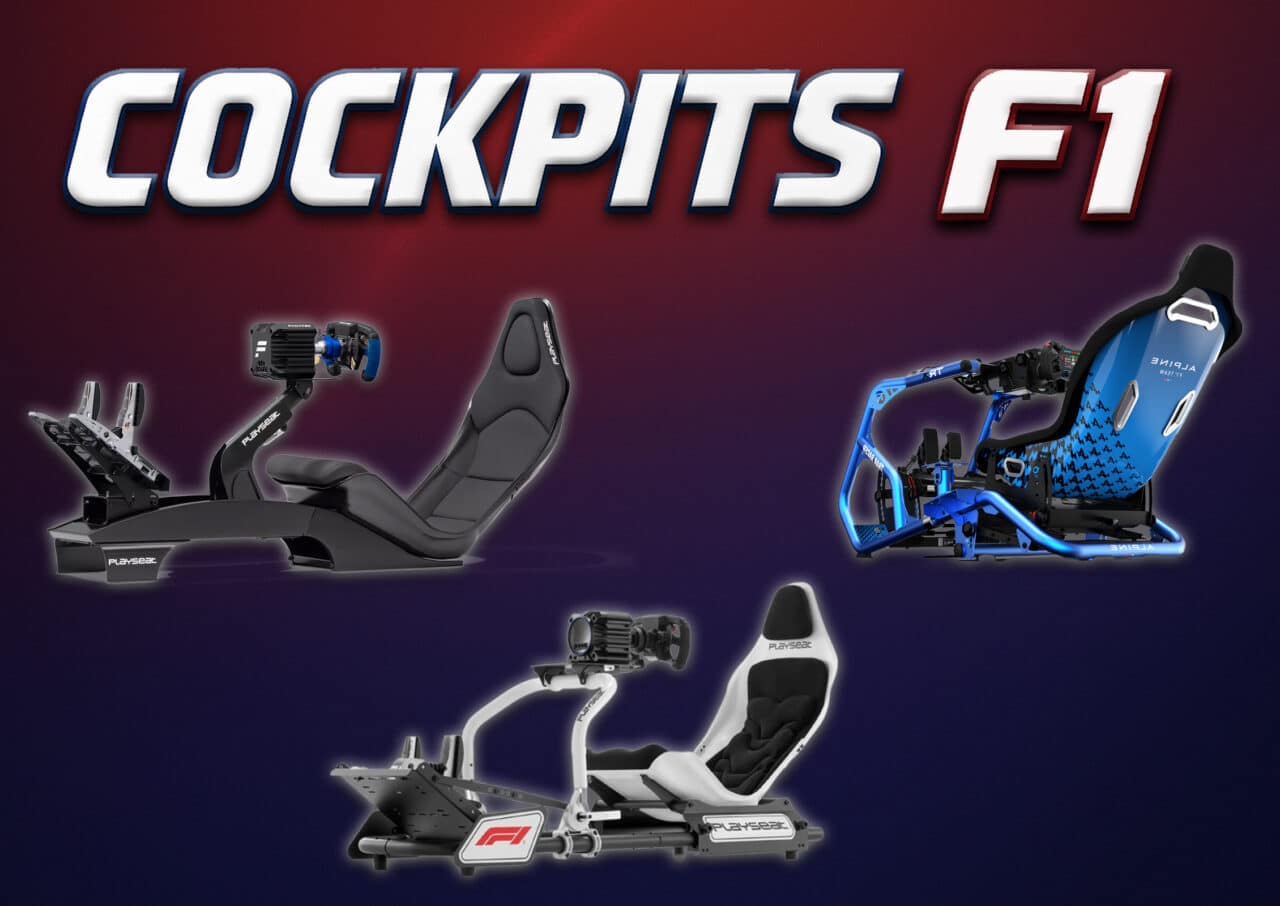 Los 3 mejores cockpits de simulación de carreras de F1 (2025) - Sim ...