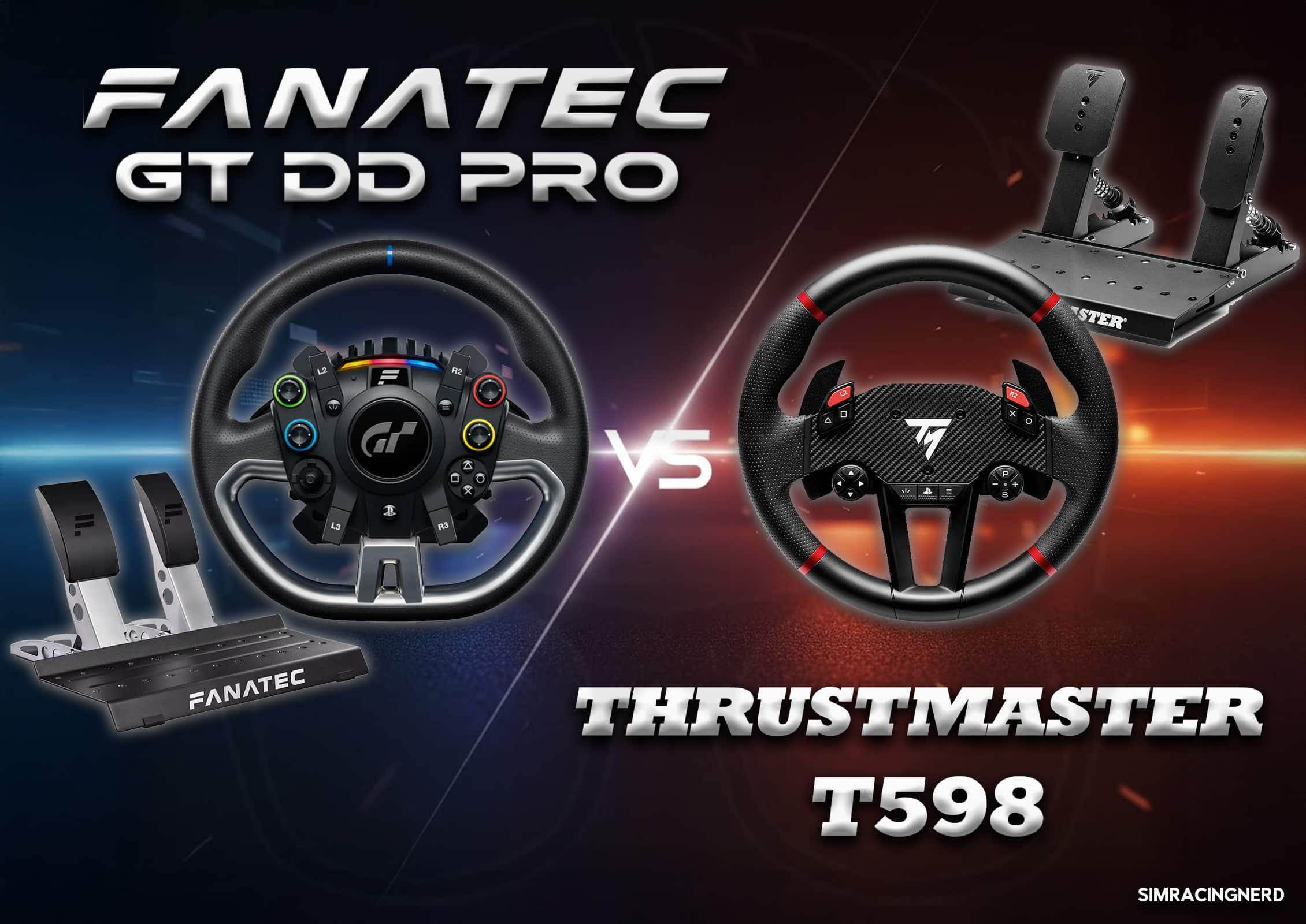 Thrustmaster T598 o Fanatec GT DD Pro: ¿qué Direct Drive debes elegir ...